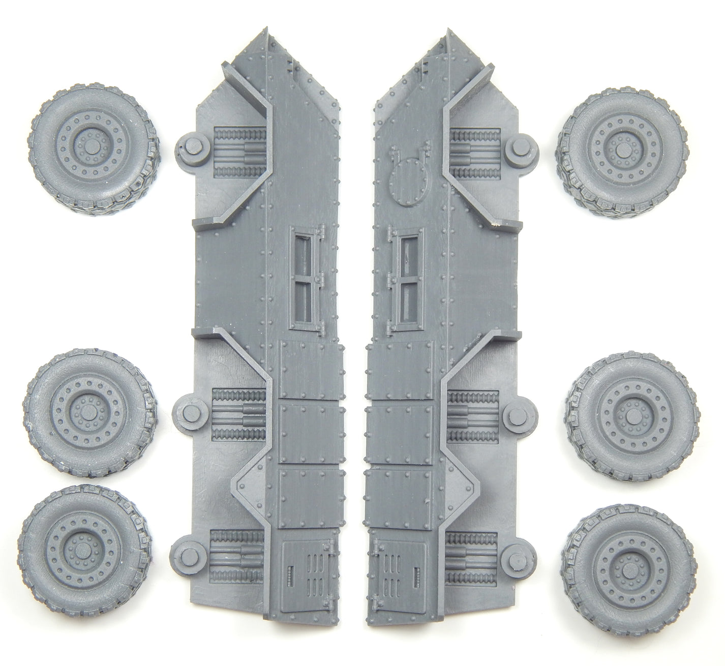 Aquarius 6x6 Wheeled Conversion Kit – Elrik's Hobbies