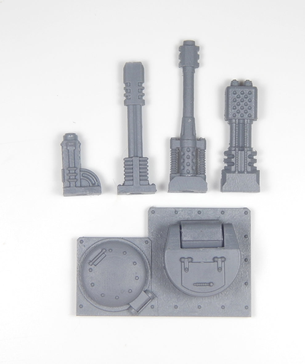 Barmkin Open Top Conversion Kit with Turret – Elrik's Hobbies