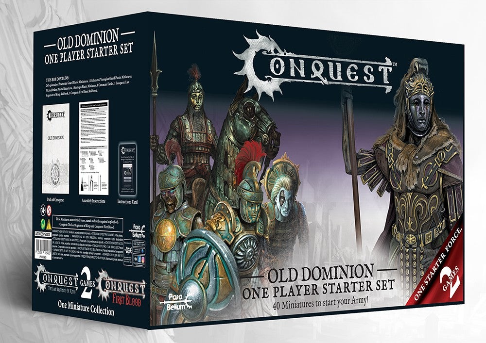 Conquest - Old Dominion: 1 Player Starter Set – Elrik's Hobbies