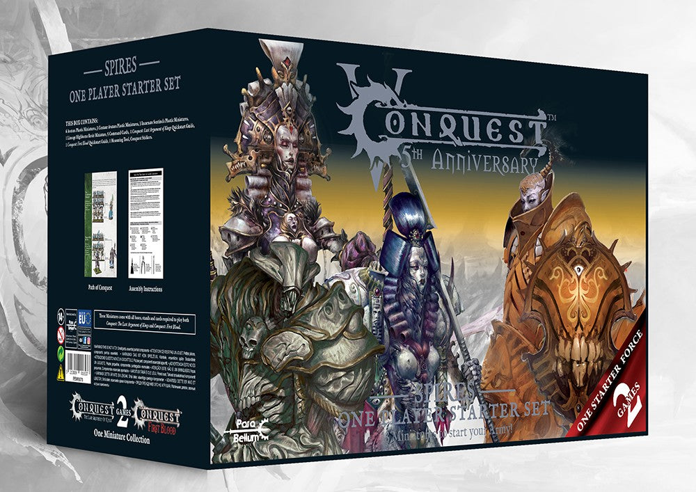 Conquest - Spires: Conquest 5th Anniversary Supercharged Starter Set ...