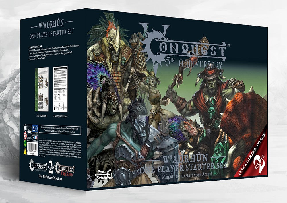 Conquest - W’adrhŭn: Conquest 5th Anniversary Supercharged Starter Set ...