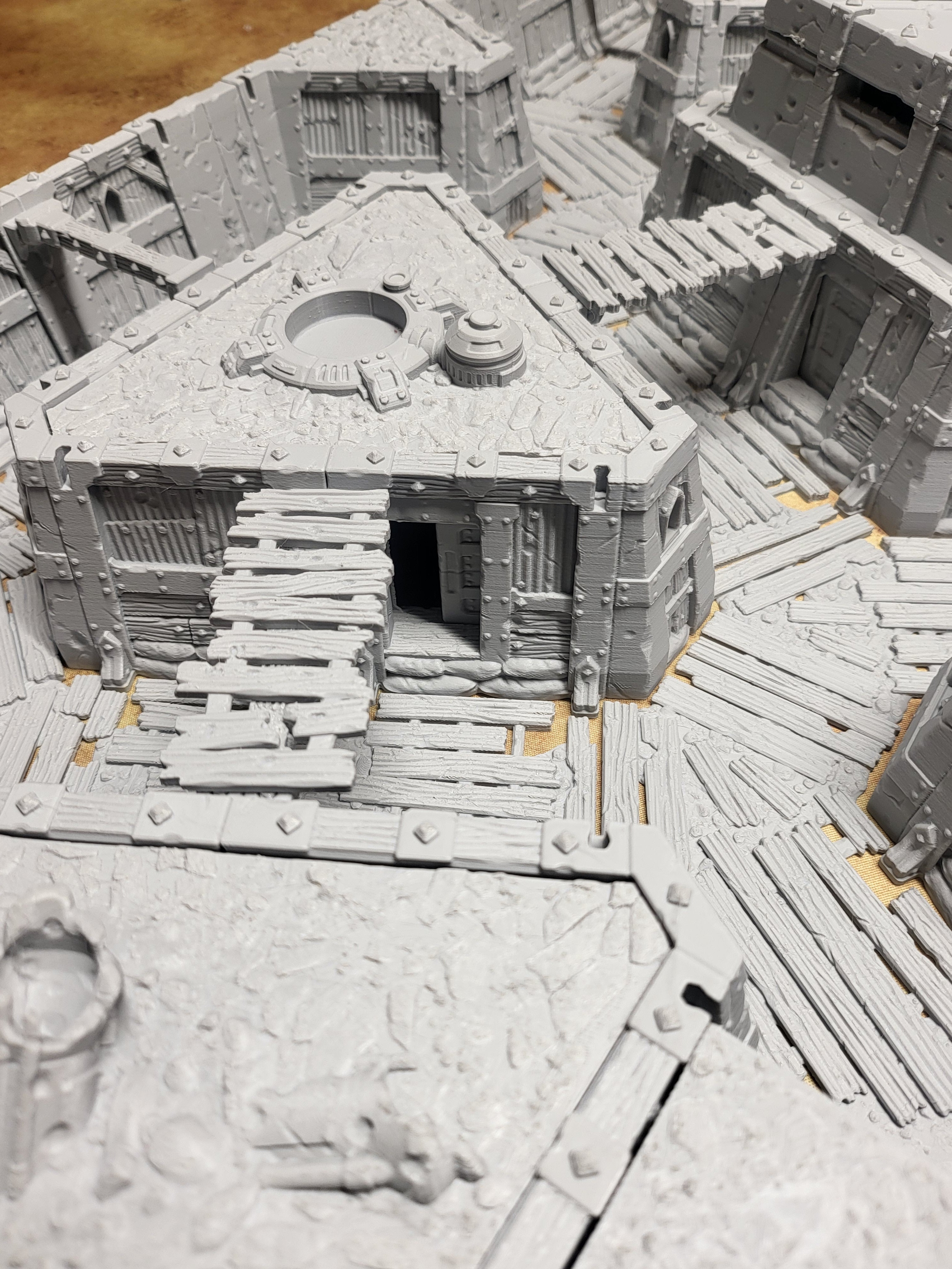 Dark Fantastic Mills – Trench Zone Base Trench System – Elrik's Hobbies