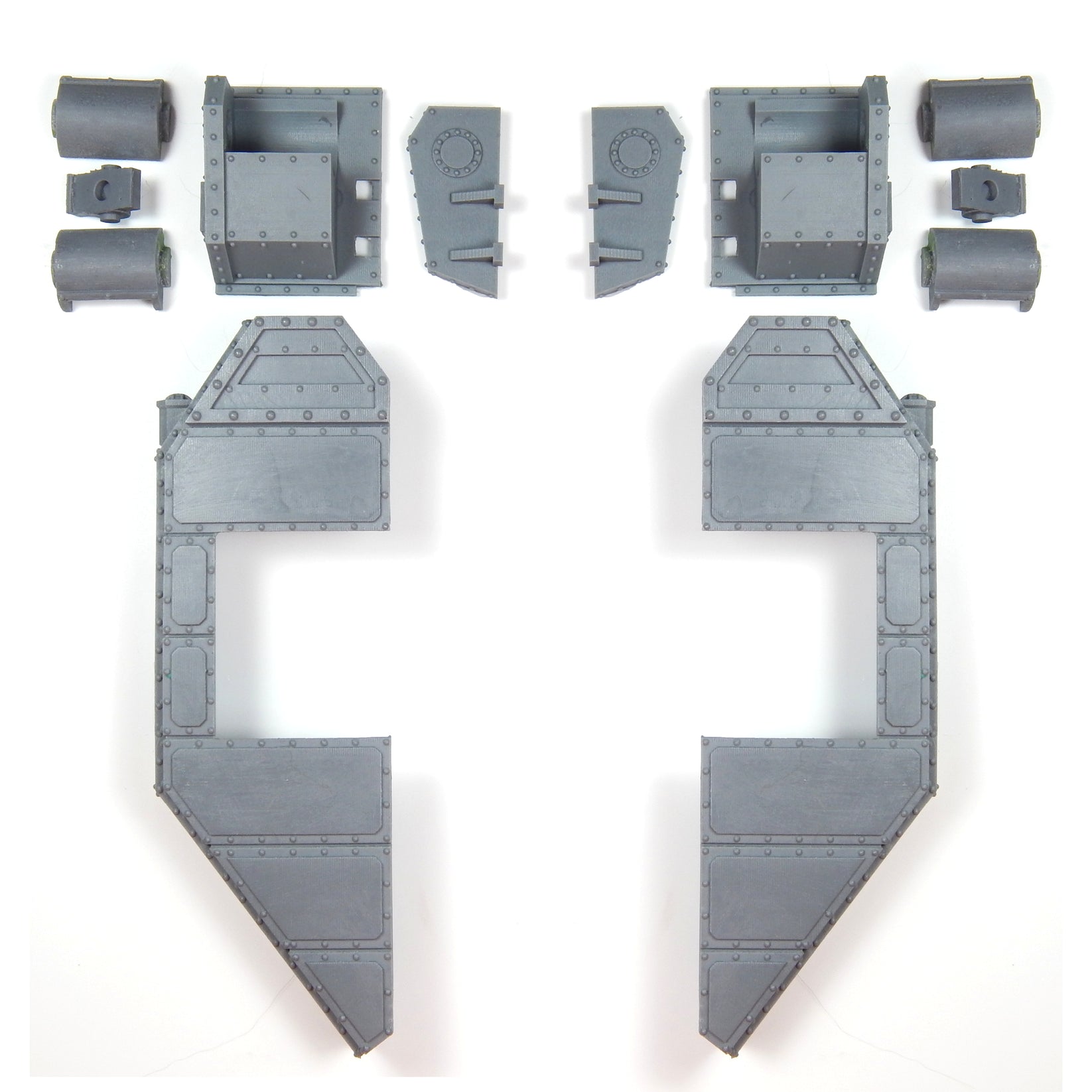 Extra Tank Armor MKII Kit with Sponsons – Elrik's Hobbies