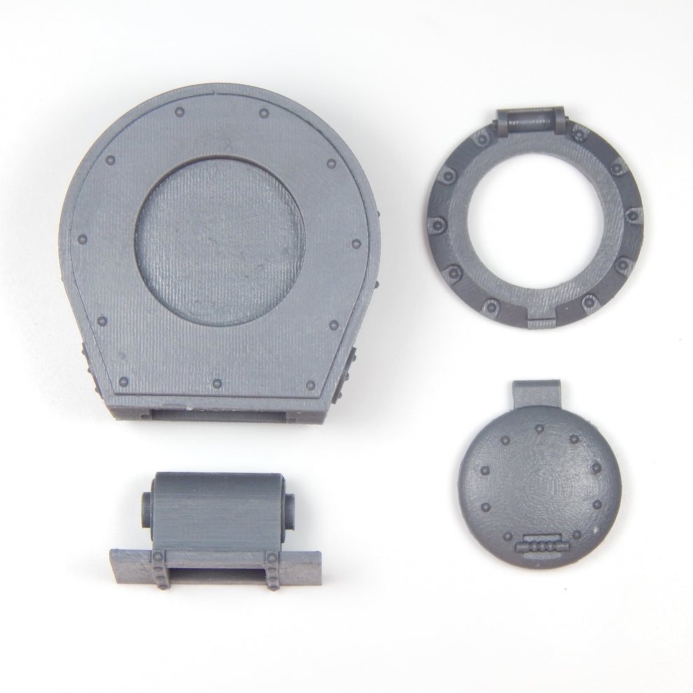 Barmkin Open Top Conversion Kit with Turret – Elrik's Hobbies