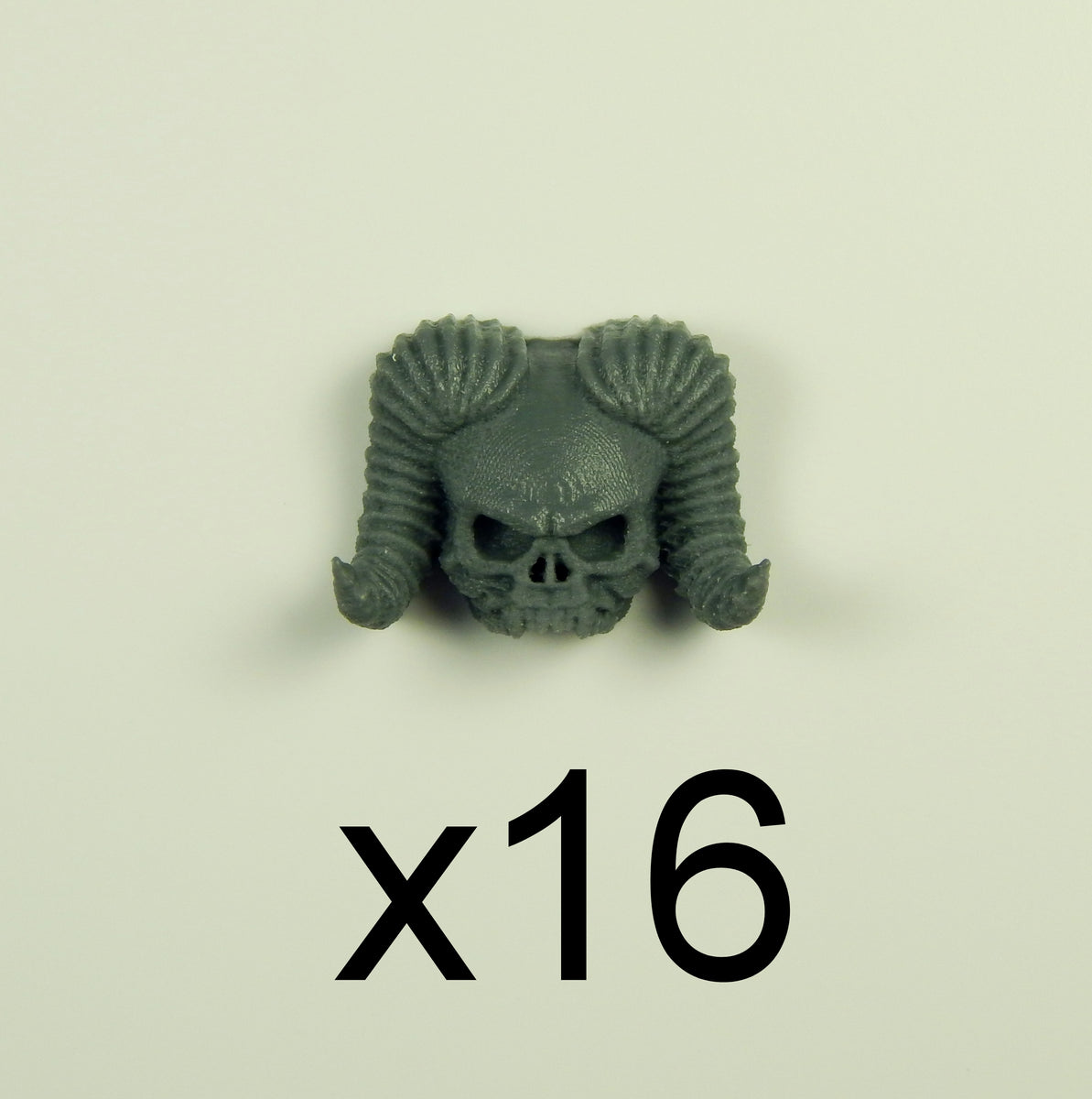 Mounting Horned Skulls, Medium (16) – Elrik's Hobbies