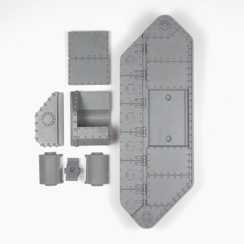 Scorpio Side Armor with Sponsons Kit – Elrik's Hobbies