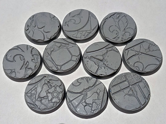 Silent Halls - Round Bases – Elrik's Hobbies
