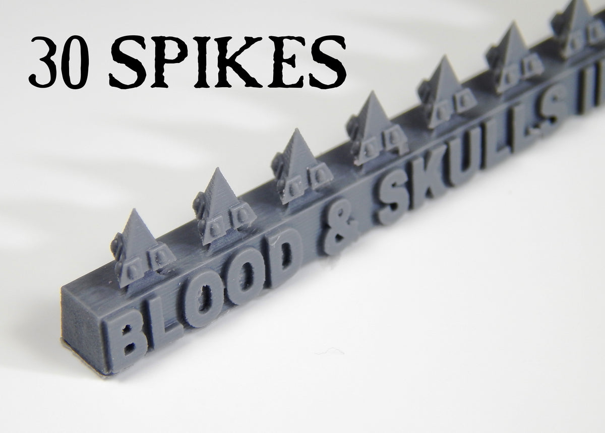 Spikes, Triangular/Large/Tall – Elrik's Hobbies