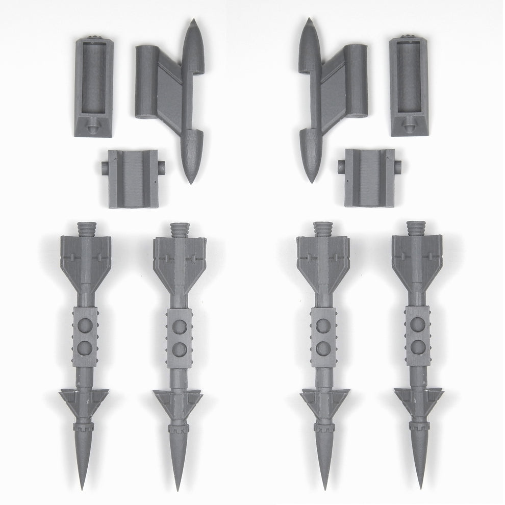 Missile Pylons - Dual Small – Elrik's Hobbies